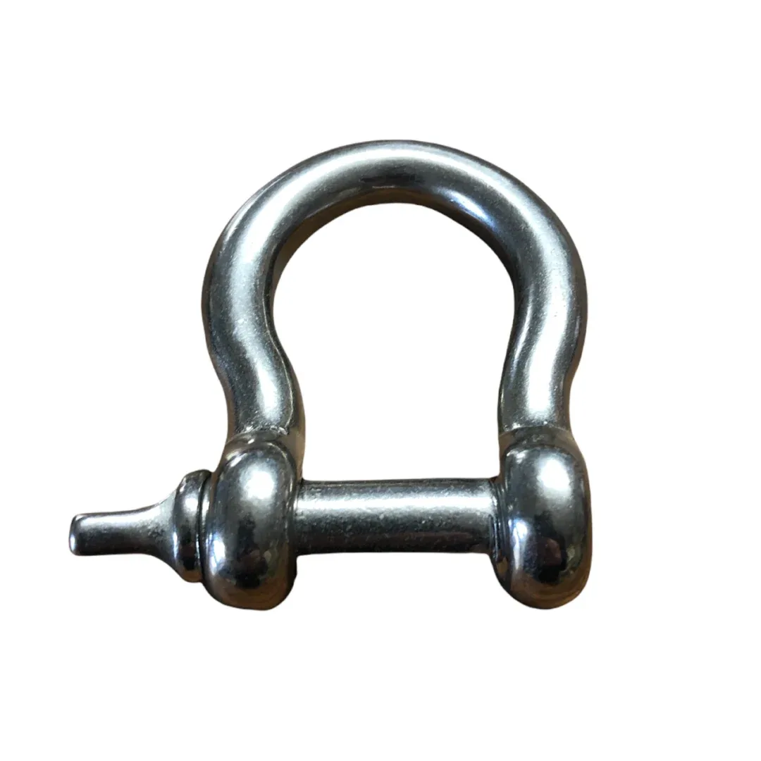 Stainless Steel Bow Shackles + Eye Pin - Cavanagh Nets